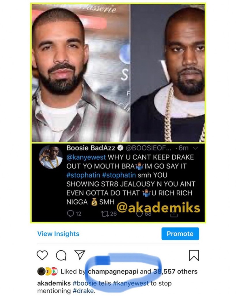 Drake回应Boosie Badazz叫板Kanye West | LINS BROS. 林氏兄弟